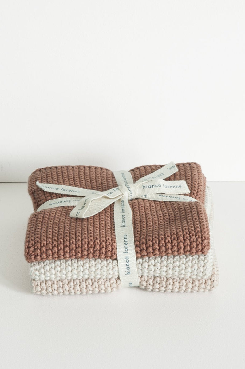 Lavette Wash Cloth Set – cinnamonbrown